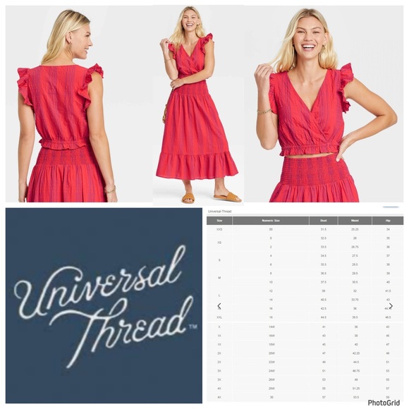 Universal Thread | Tops | Universal Thread Xxl Plus Size Red Striped ...